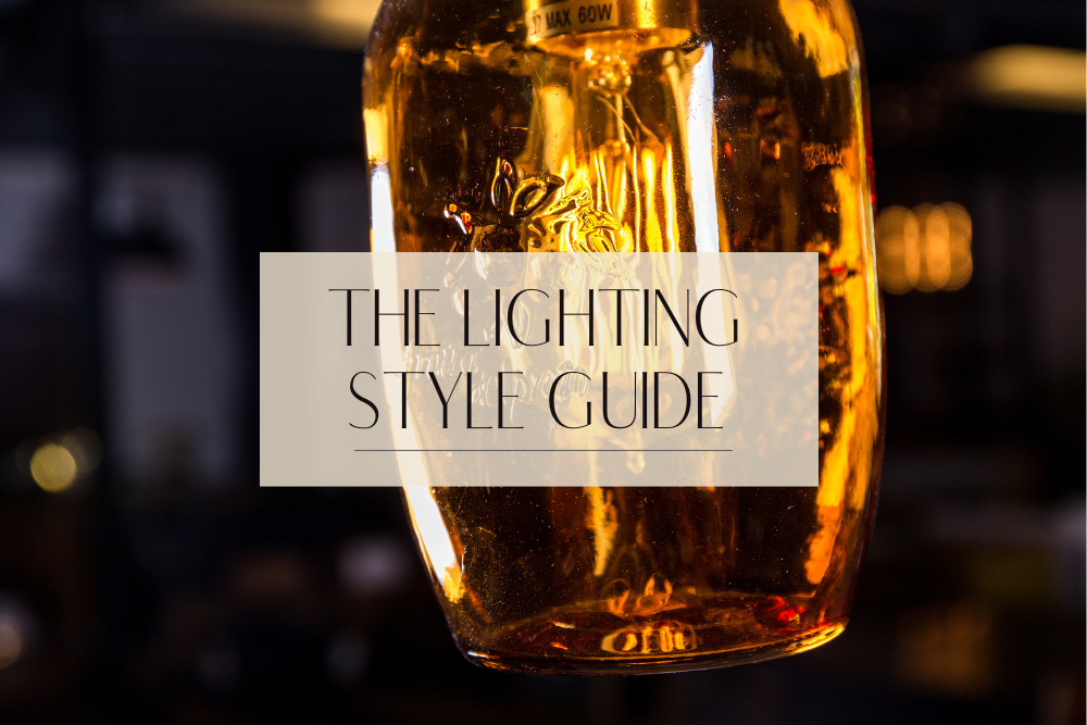 Lighting Style Guide from Peppermill Interiors