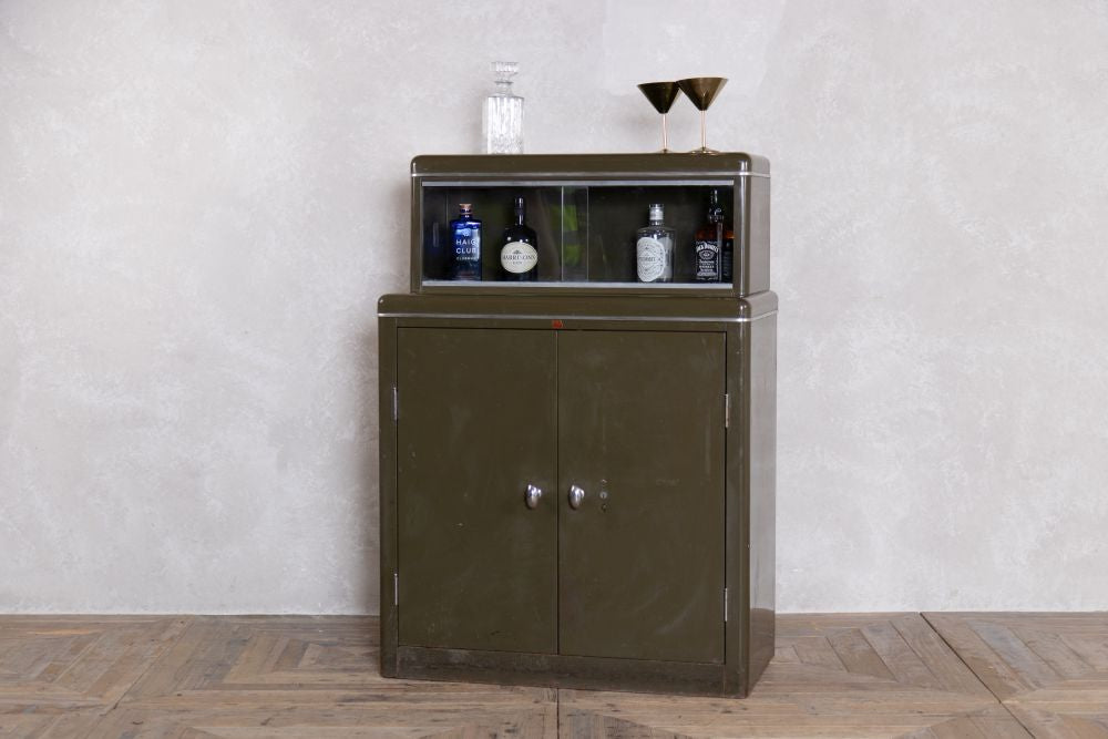 1950's Howden Steel Office Cabinet | Peppermill Interiors