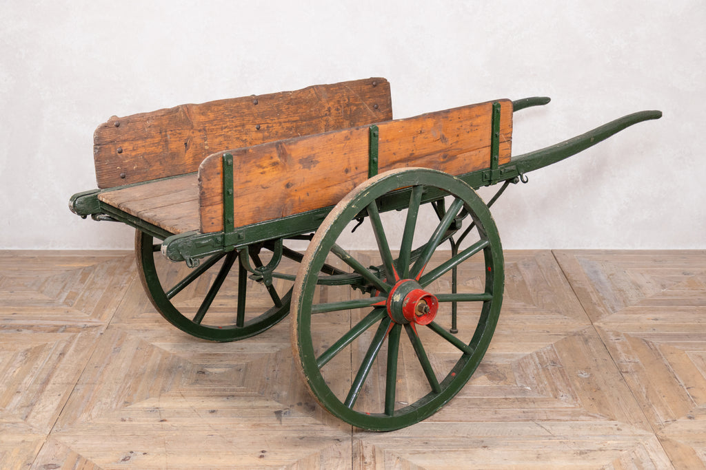 Vintage Hand Cart on Wheels – Peppermill Interiors