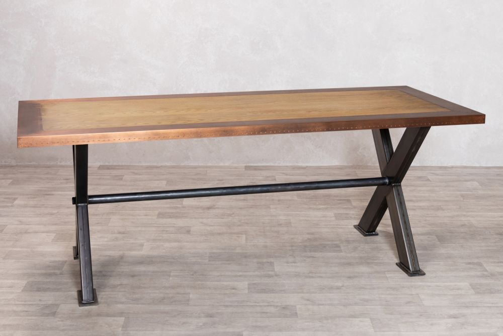 Copper Edge Dining Table Range | Peppermill Interiors