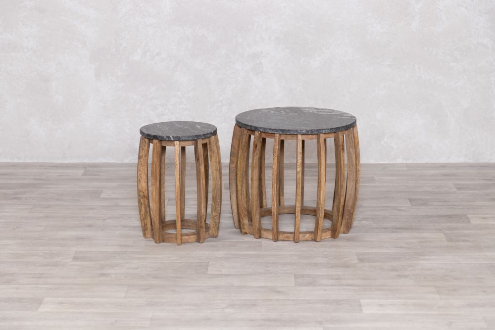 Set of Two Dexter Side Tables | Peppermill Interiors
