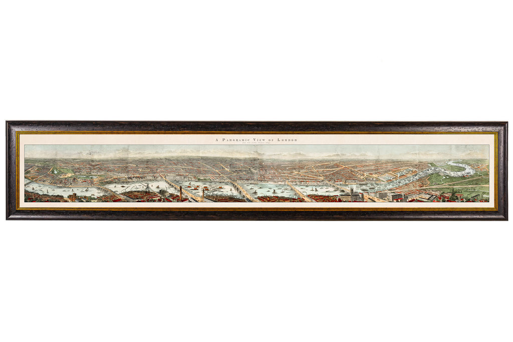 Vintage Style Panoramic View Framed Art Range – Peppermill Interiors