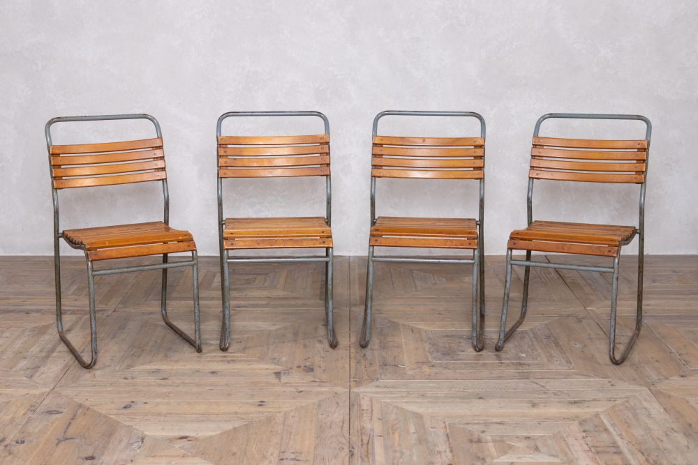 Set of 14 Vintage Cox Stacking Chairs | Peppermill Interiors