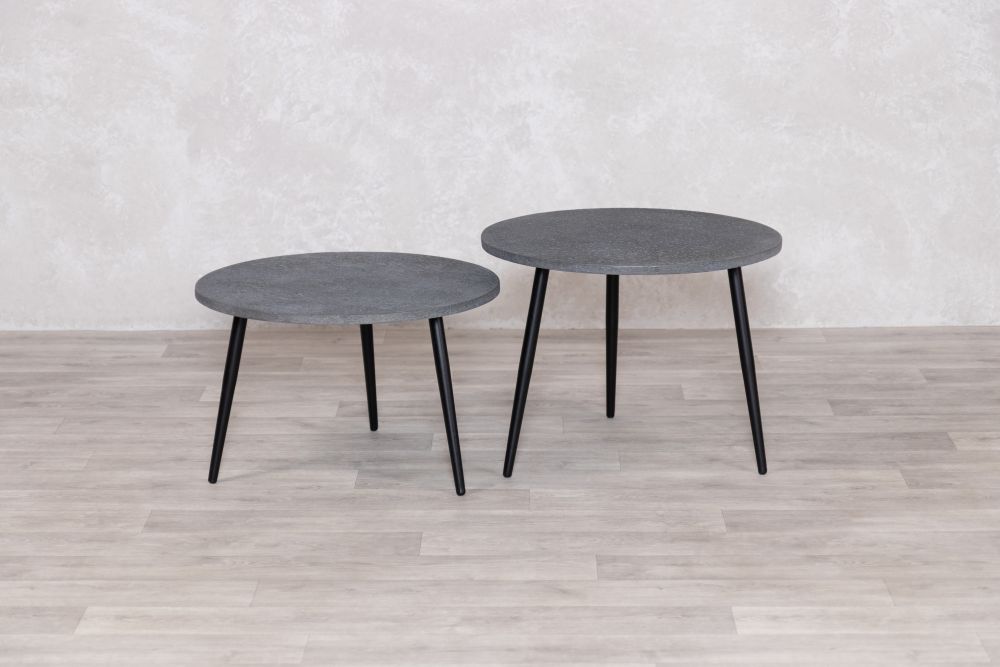 Symphony Grey Metallic Coffee Tables | Peppermill Interiors