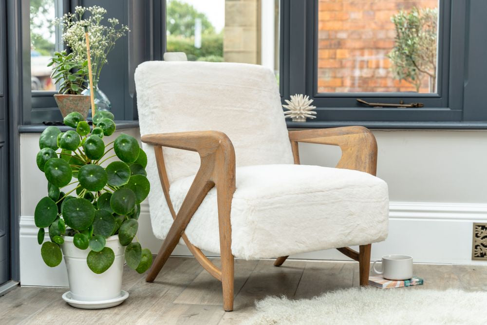 Verbier Fluffy Armchair | Peppermill Interiors