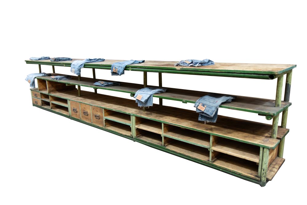 Large Industrial Shop Display Unit | Peppermill Interiors