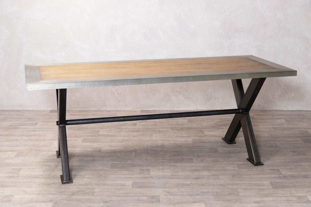 Zinc Edge Dining Table Range | Peppermill Interiors